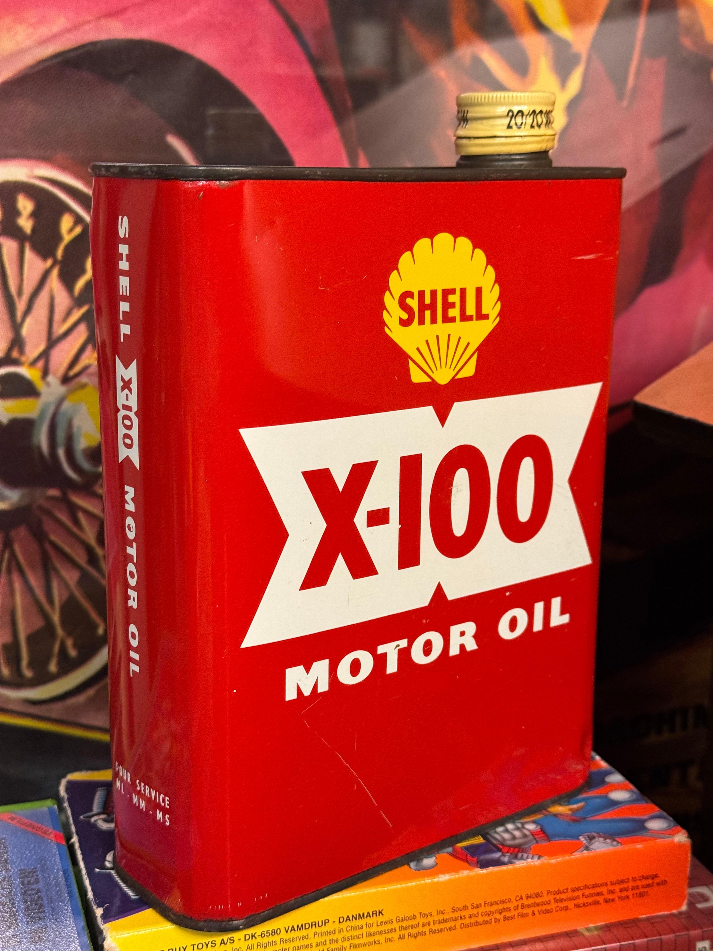 Shell X-100 motor Oil – bedstefarshus