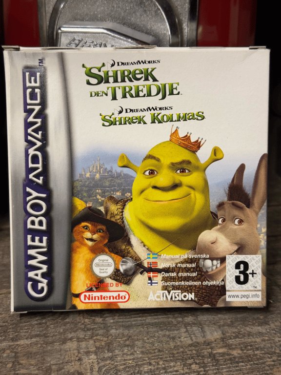 Shrek 3 - Gameboy advance – bedstefarshus